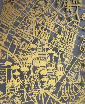 Laser-cut Maps Explore the Unique Beauty of Your City – MORN LASER