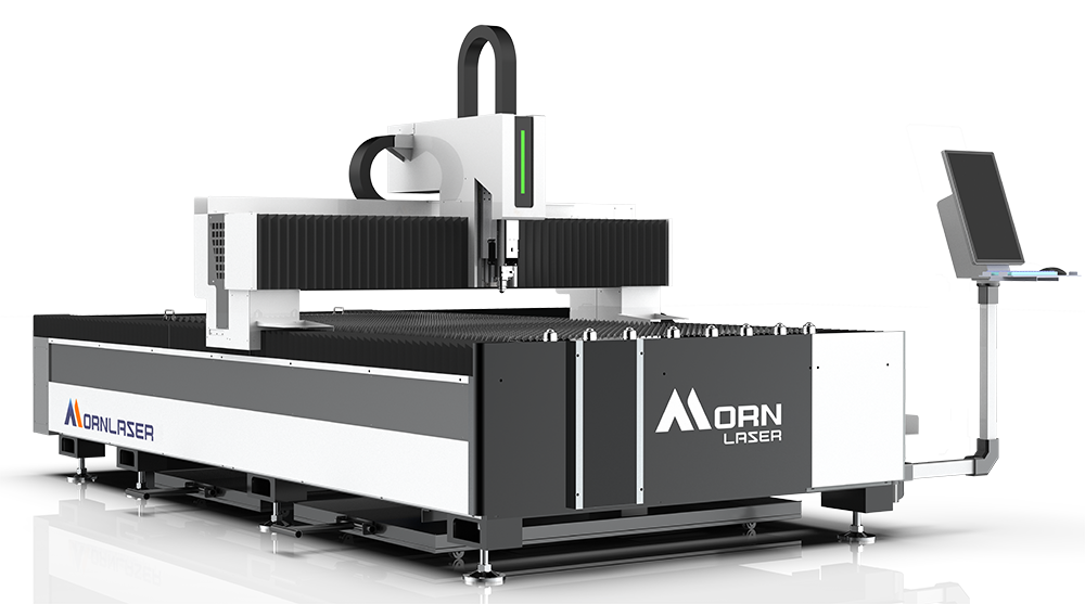 Full Cover Fiber Laser Cutting Machine for Thick Metals – MORN LASER